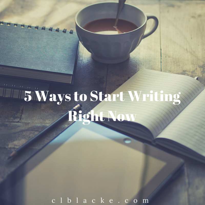 5 Ways to Start Writing Right Now – Blacke Cat Tales